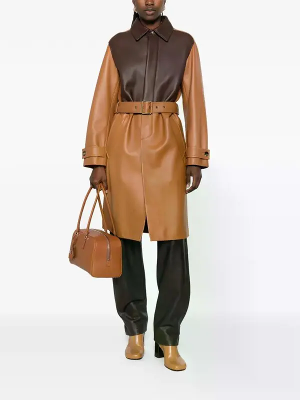 Loewe Belted Colour-block Coat