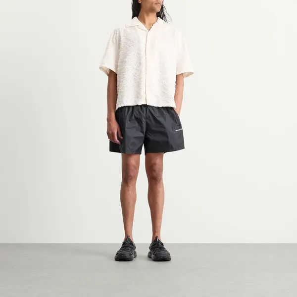 MKI MIYUKI ZOKU Jacquard Fringe Vacation Shirt
