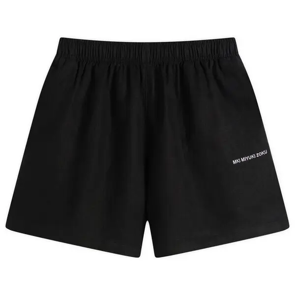 MKI MIYUKI ZOKU Linen Wide Leg Shorts