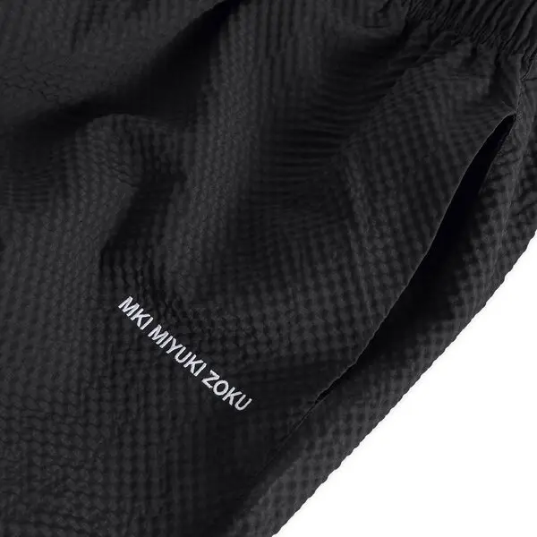 MKI MIYUKI ZOKU Seersucker Relaxed Fit Shorts