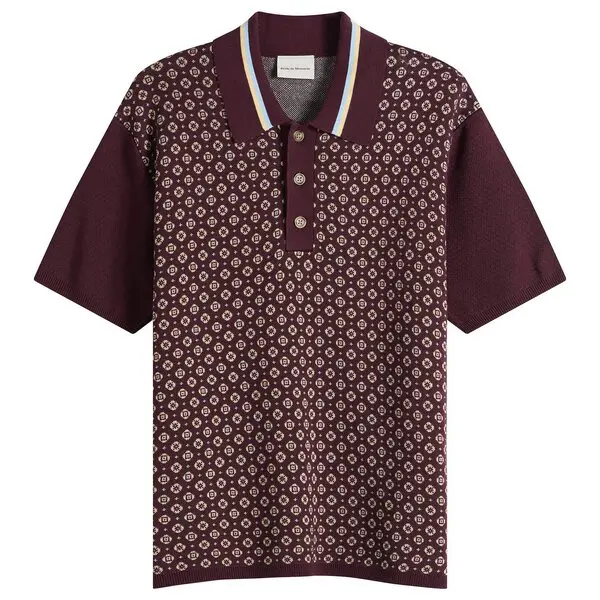 Drole De Monsieur Jacquard Polo Shirt