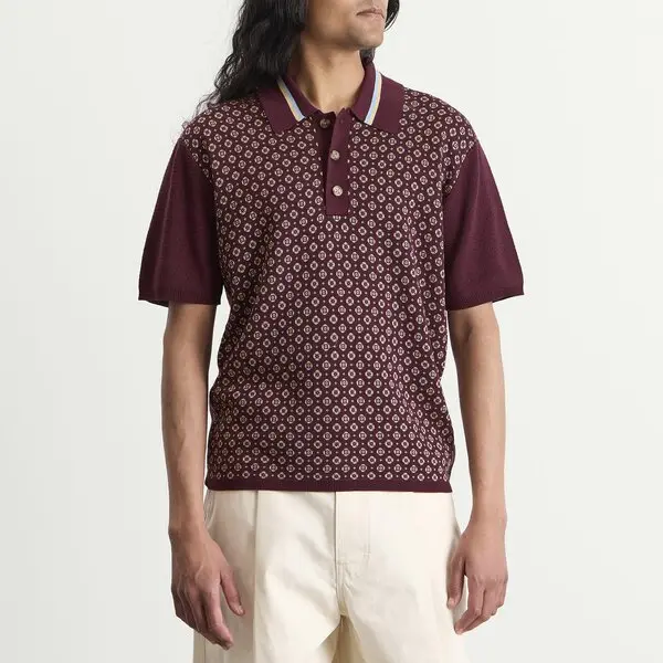 Drole De Monsieur Jacquard Polo Shirt