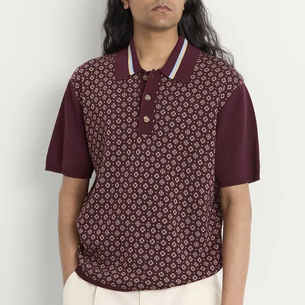 Drole De Monsieur Jacquard Polo Shirt