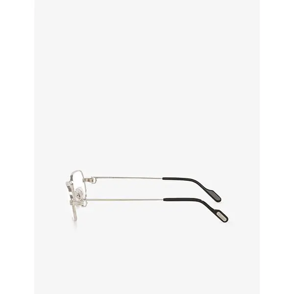 Cartier Rectangle Metal Optical Glasses
