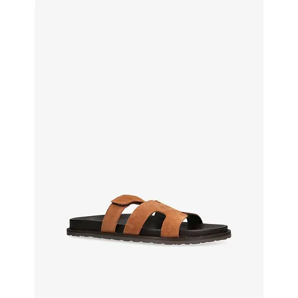 Steve Madden Manu Suede Sandals - Brown