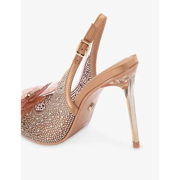 Carvela Positano Flower Embellished Courts