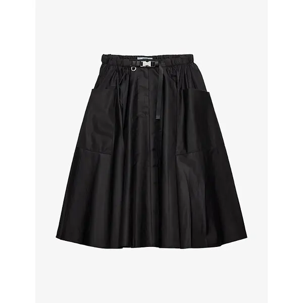 Prada Re-nylon Circle Midi Skirt