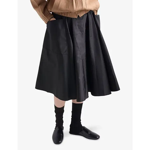 Prada Re-nylon Circle Midi Skirt