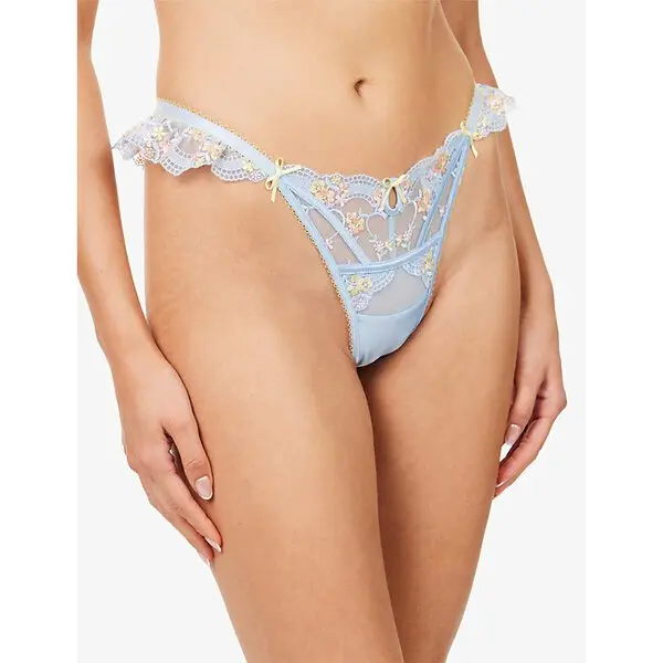 Lounge Lyra Floral Lace Thong