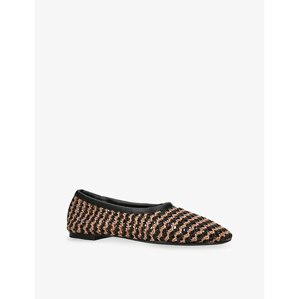 SIMONMILLER Riad Woven Ballet Flats
