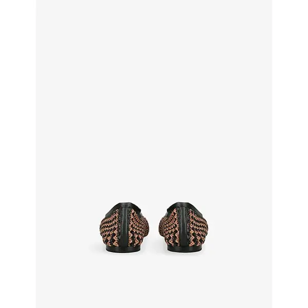 SIMONMILLER Riad Woven Ballet Flats