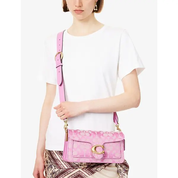 COACH Signature Jacquard Tabby 26 Shoulder Bag