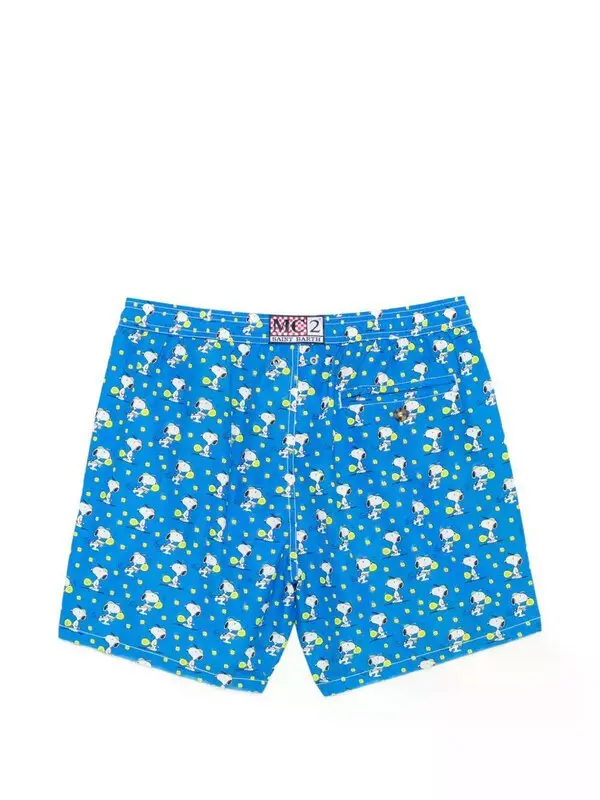 MC2 SAINT BARTH X Peanuts Micro Fantasy Snoopy Print Swim Shorts