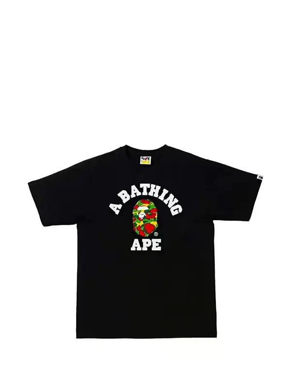 A BATHING APE Sta Camo College T-shirt