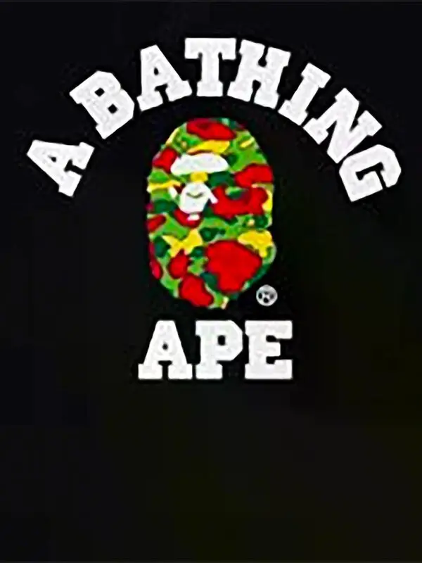 A BATHING APE Sta Camo College T-shirt