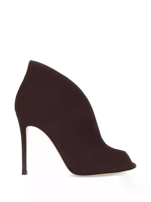 GIANVITO ROSSI Vamp Suede Ankle Boots
