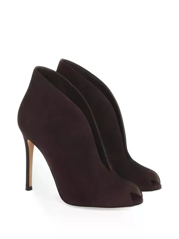 GIANVITO ROSSI Vamp Suede Ankle Boots