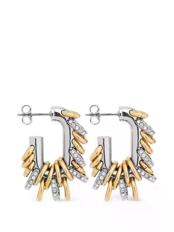 Rabanne Small Punk Xl Link Earrings