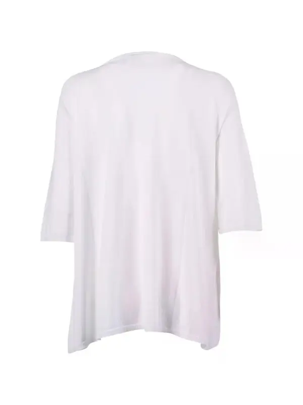KANGRA Seamless Raglan-sleeve T-shirt - White