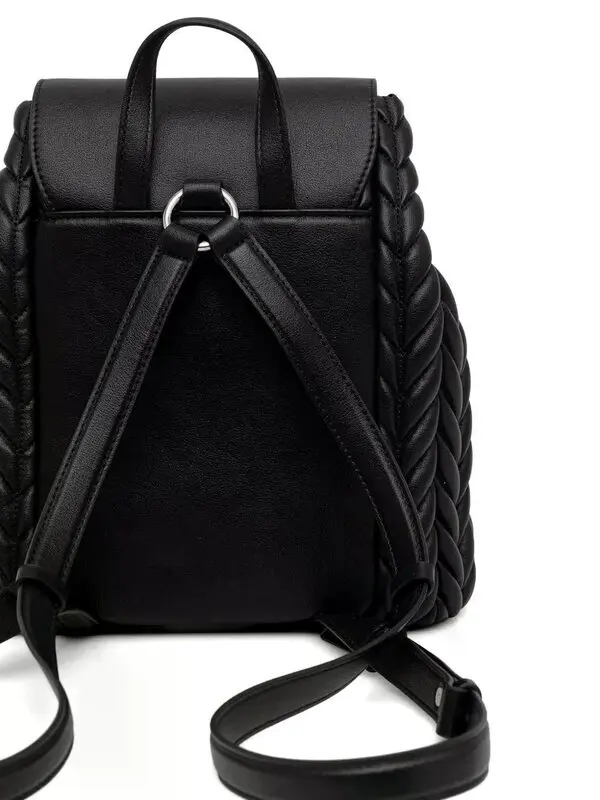 Karl Lagerfeld Quilted Leather Backpack