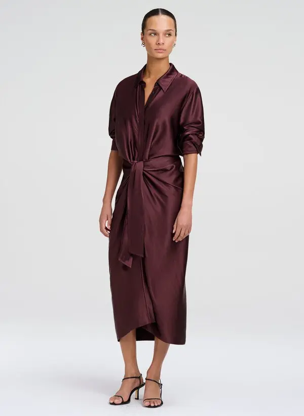 A.L.C. Mila Dress - Marron