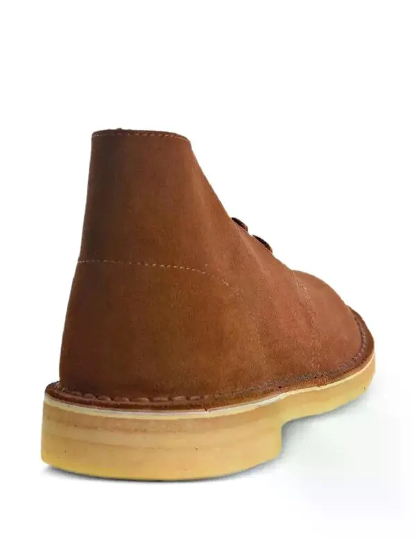 Clarks Suede Desert Boots - Brown
