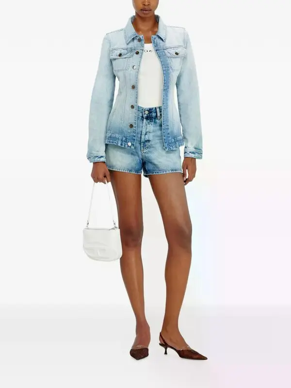 DIESEL® Distressed Denim Shorts