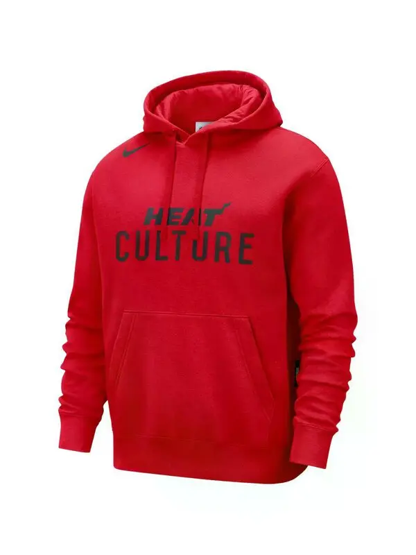 Nike Miami Heat Culture Hoodie - Red