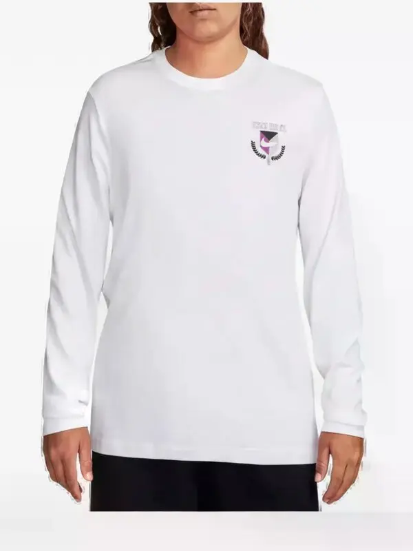 Nike Logo-print Long-sleeve T-shirt