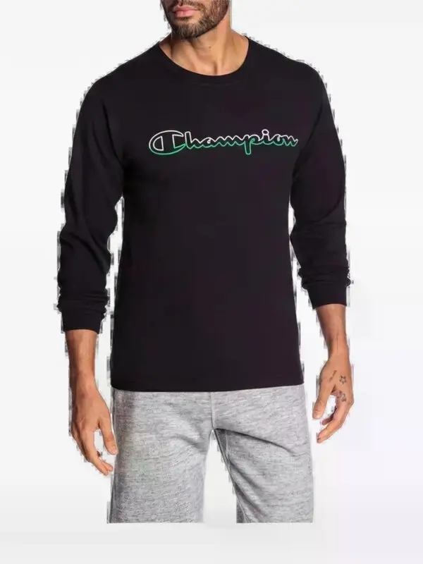 Champion Graphic Long-sleeve T-shirt - Black