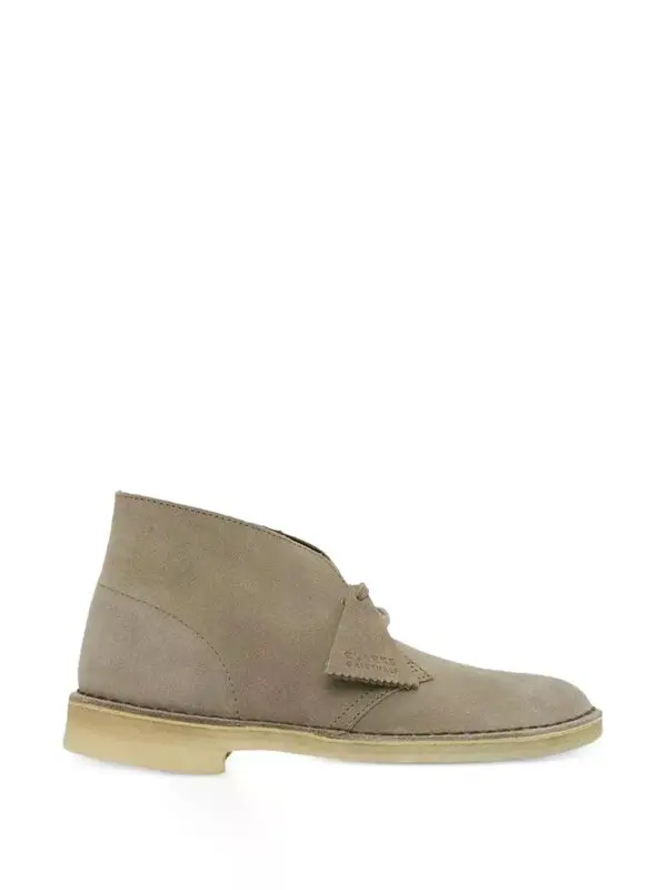Clarks Suede Desert Boots - Neutrals