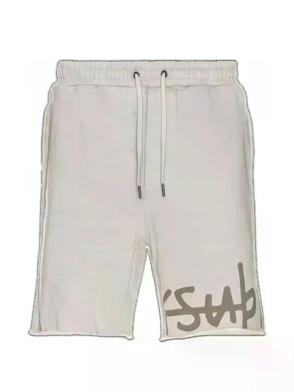 Ksubi 1999 Lofi Logo-print Shorts - Grey