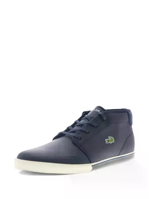 Lacoste Ampthill Logo-patch Sneakers - Blue
