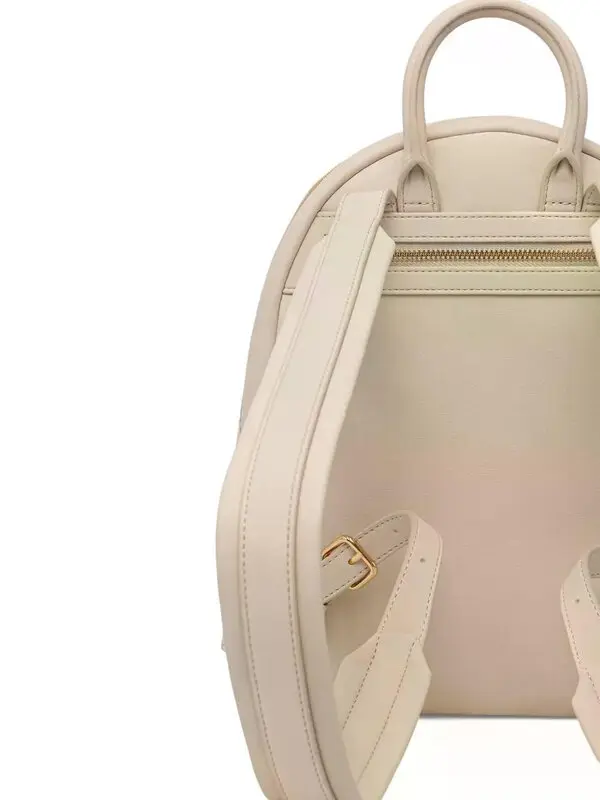 Moschino Logo Plaque Backpack