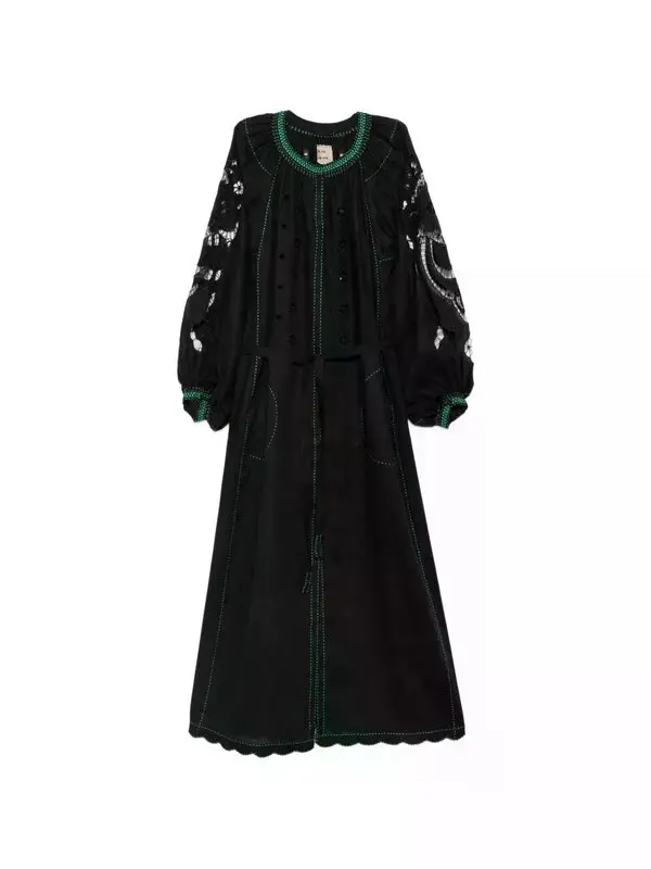 Vita Kin Babylon Embroidered Midi Dress