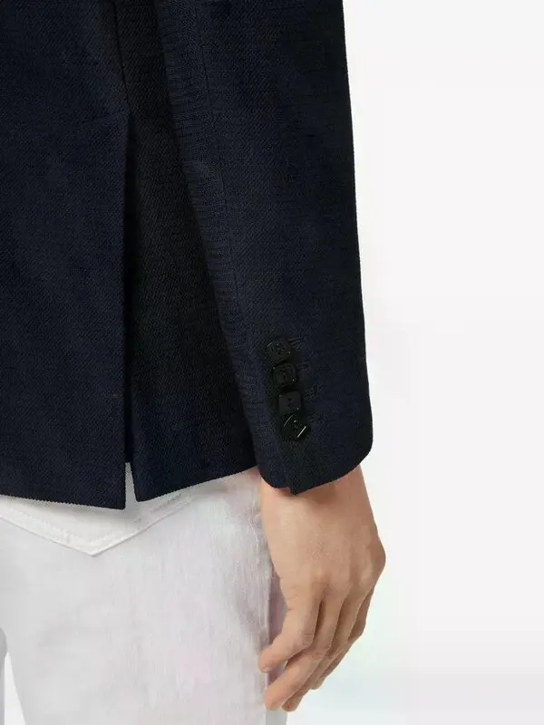 BILLIONAIRE Crest Single-breasted Blazer