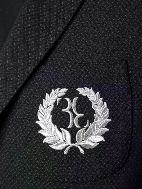 BILLIONAIRE Brent Logo-patch Single-breasted Blazer