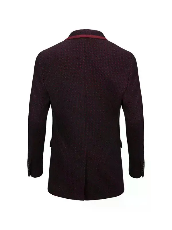 BILLIONAIRE Bob Logo-embroidered Shawl-lapel Blazer