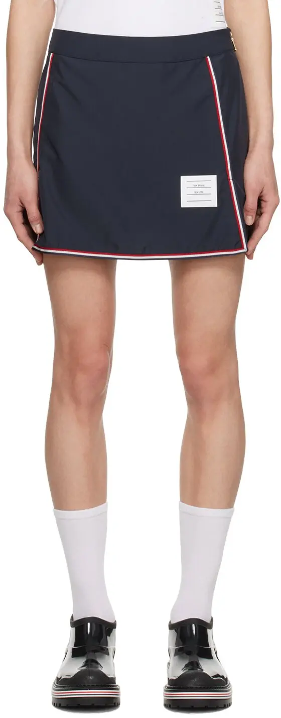 Thom Browne Rwb Golf Mini Skirt