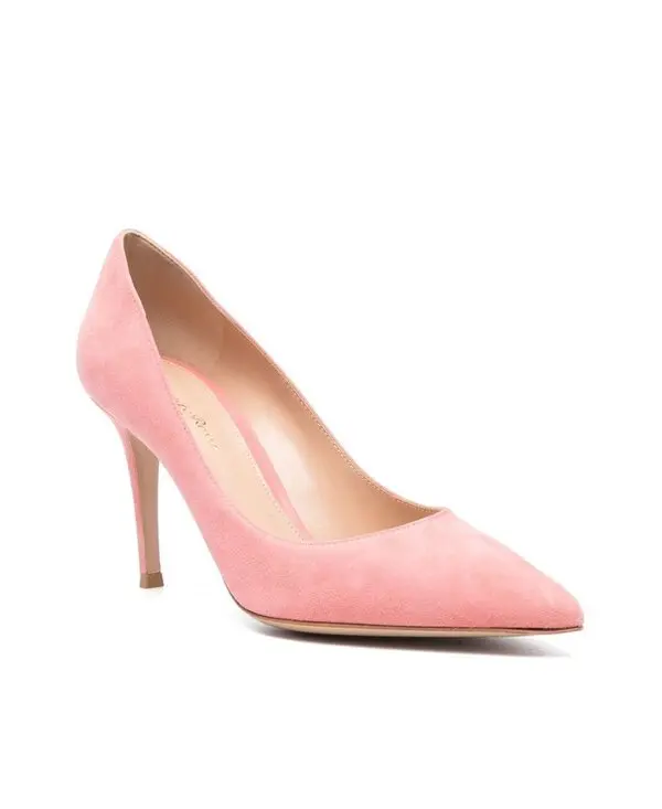 GIANVITO ROSSI Pointed-toe Slip-on Pumps