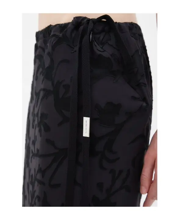 ANN DEMEULEMEESTER Floral Embroidered Maxi Skirt