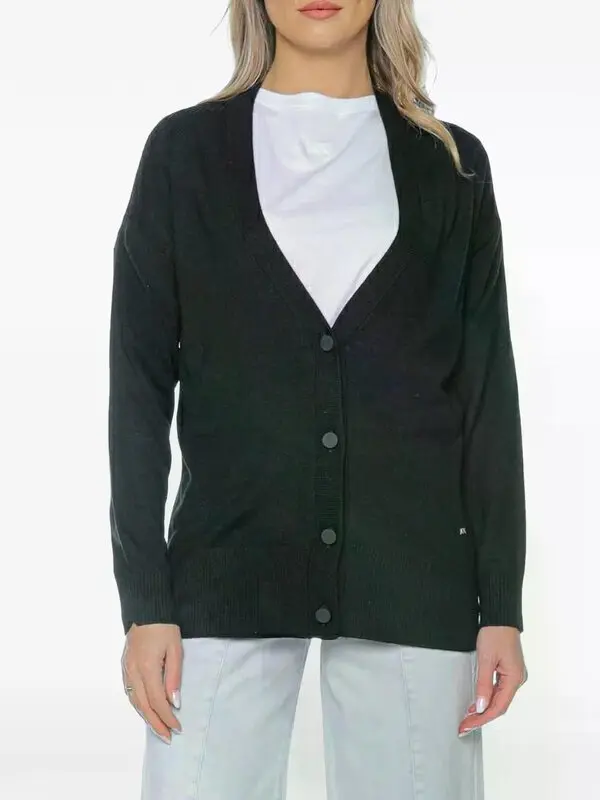 Armani Exchange V-neck Button-up Cardigan