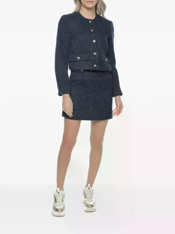Michael Kors Tweed-effect Mini Skirt