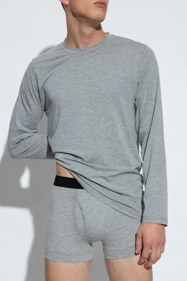 TOM FORD Logo Patch Long-sleeved T-shirt