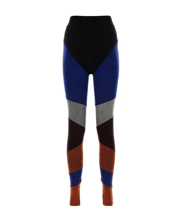 Chloé Patchwork High-waisted Leggings