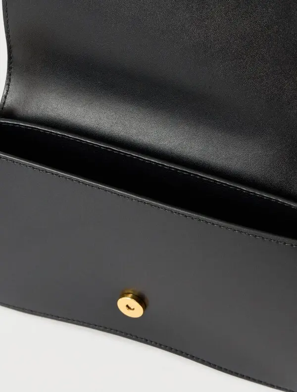 COCCINELLE C-me Logo Plaque Small Crossbody Bag