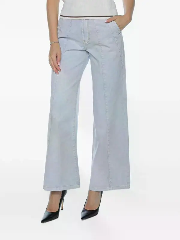 ONETEASPOON Hayden Panelled Jeans - Blue