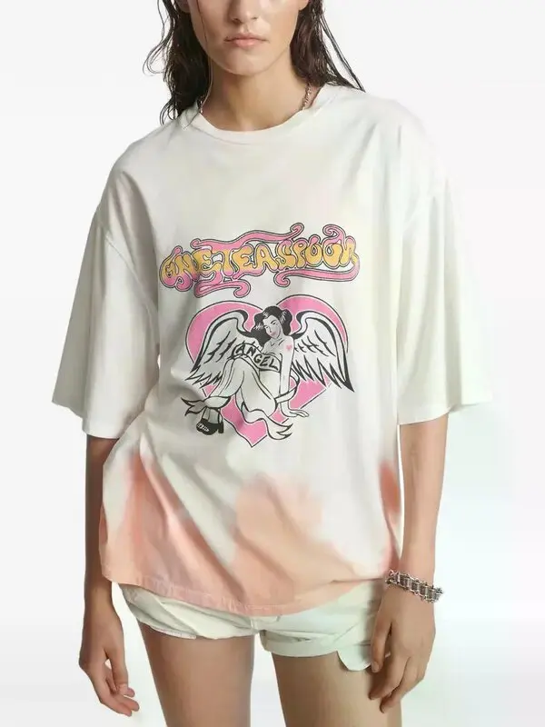 ONETEASPOON Kobe Graphic-print T-shirt - White