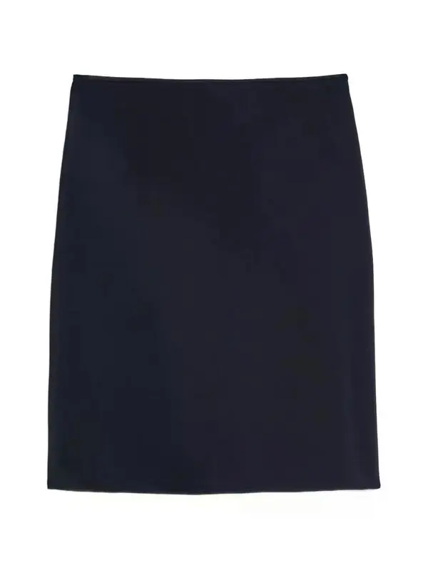 JIL SANDER A-line Mini Skirt - Blue