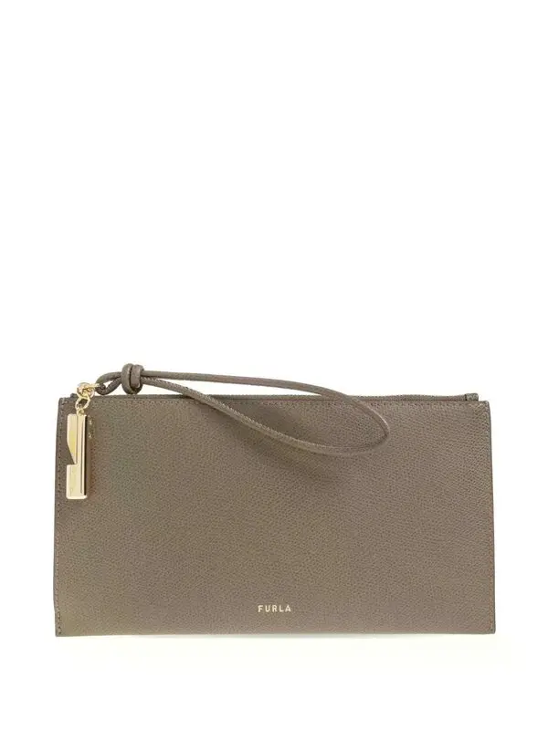 Furla Iride Clutch Bag - Grey